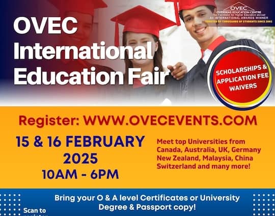 OVEC International Education Fair 15 & 16 February 2025 – DO NOT MISS ...