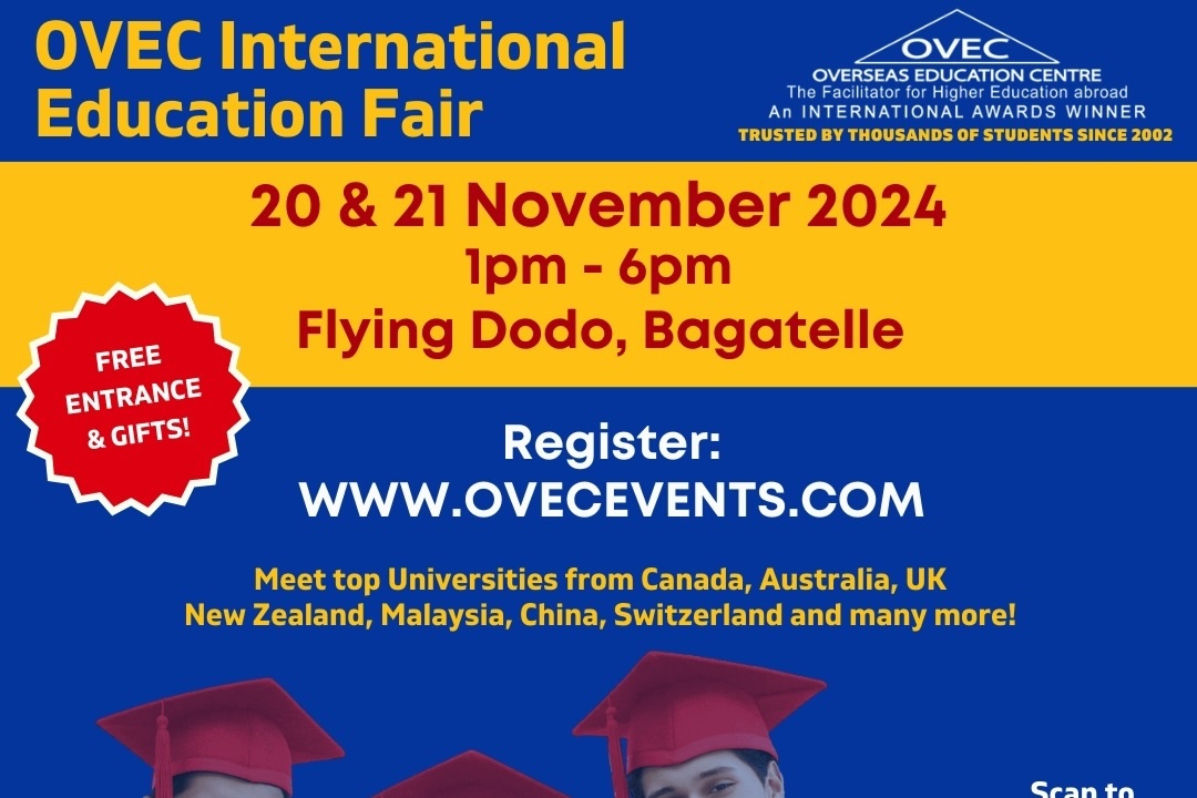 OVEC International Education Fair 20 & 21 November 2024 – DO NOT MISS ...