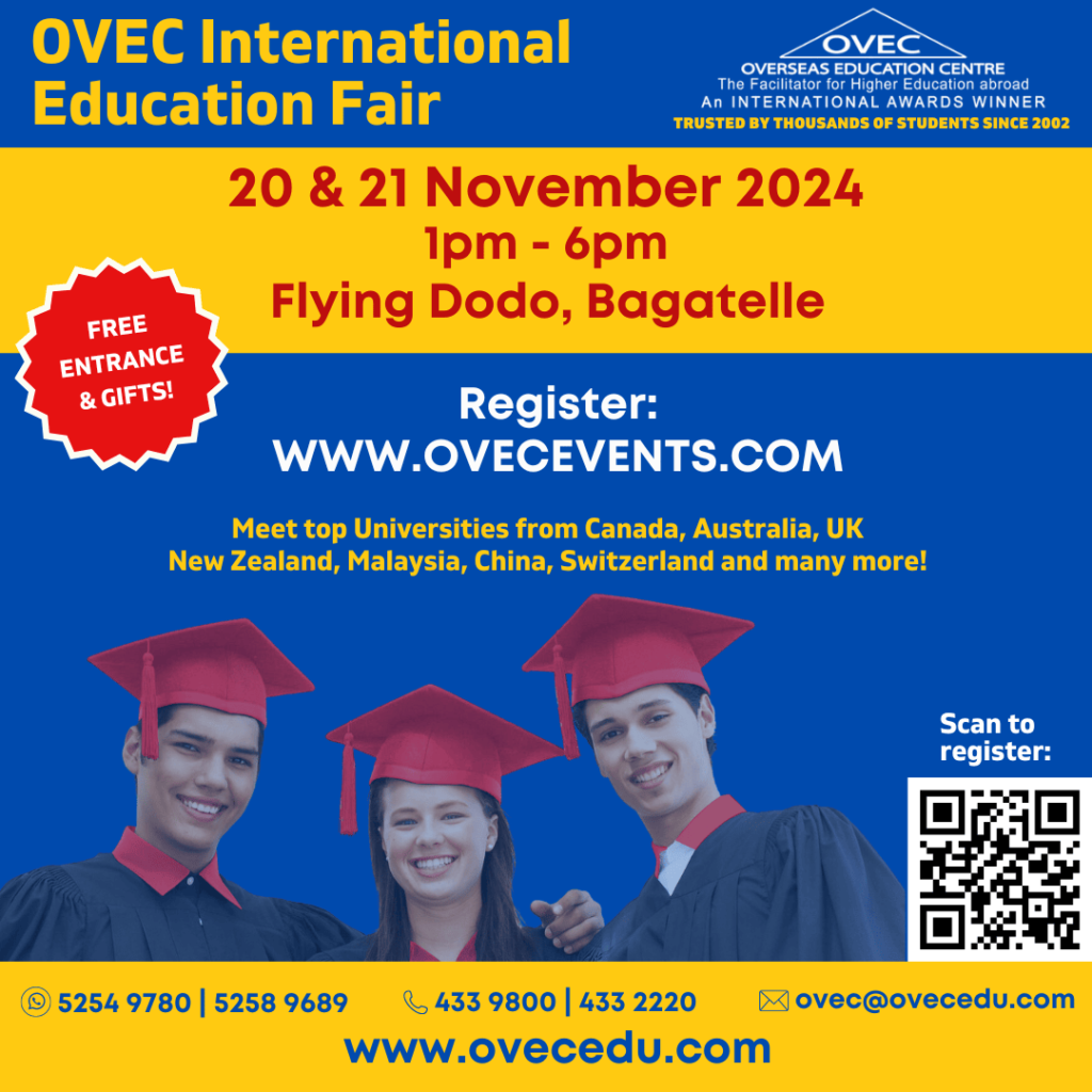 OVEC International Education Fair 20 & 21 November 2024 – DO NOT MISS OUT! - Overseas Education ...