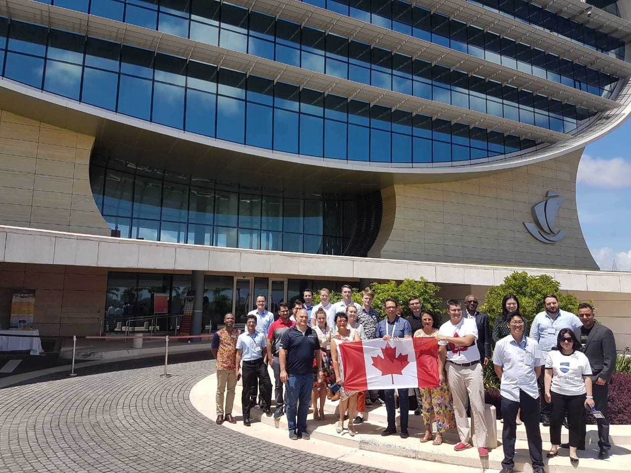 OVEC Fair at MCB St Jean: Photo with the Canadian High Commissioner and ...